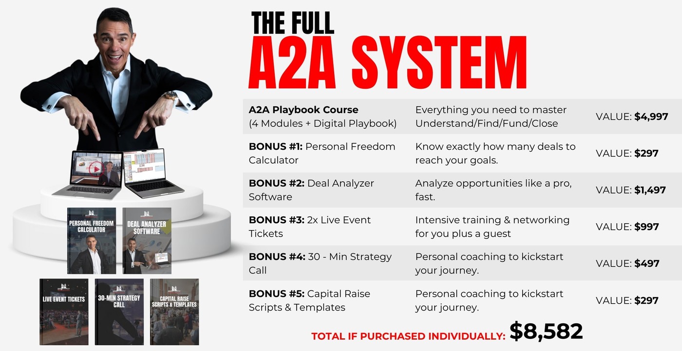 A2A Holiday Sale - Sumrok Multifamily Mentoring